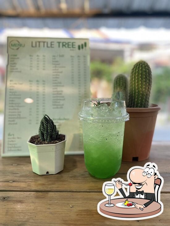 Menu at LITTLE TREE CAFE, Samut Prakan
