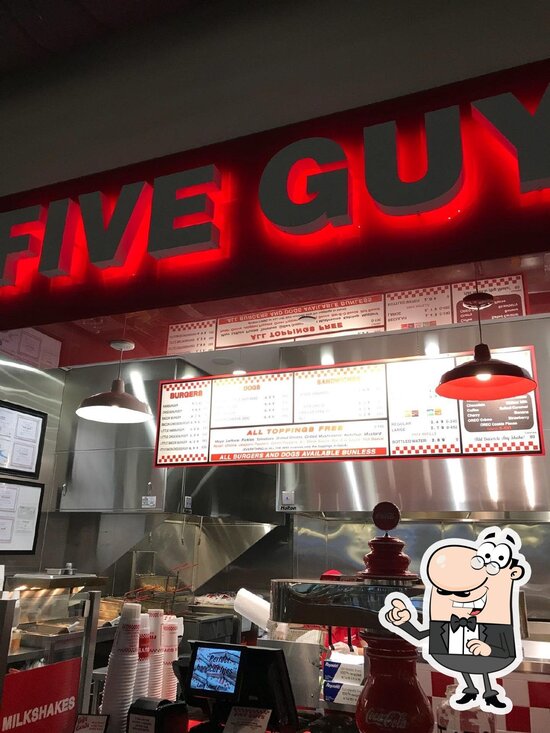 Five Guys, Los Angeles, 7th Street/Metro Center - Restaurant menu ...