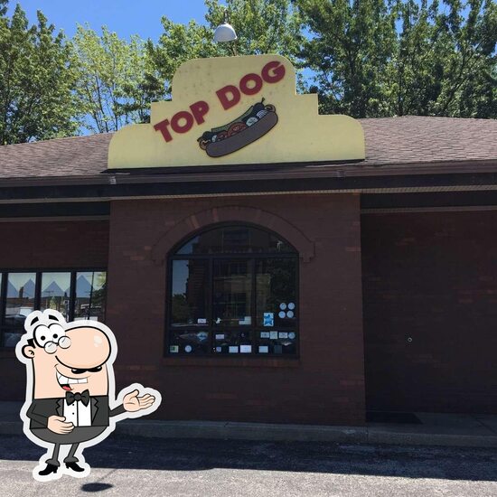 Menu at Top Dog restaurant, Michigan City