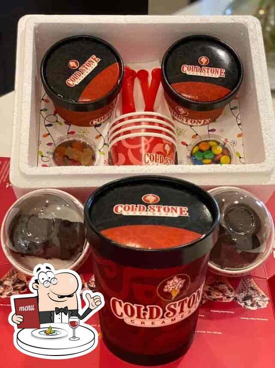 Carta del café Cold Stone Creamery - The Dubai Mall, Dubai, Unit SF ...