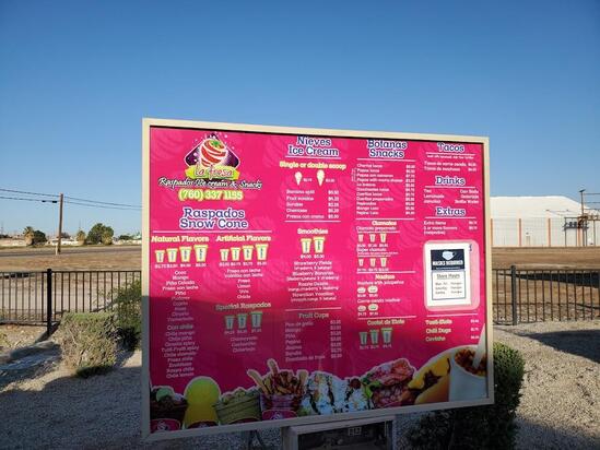 La Fresa Raspados Ice Cream, 2299 W Adams Ave in El Centro - Restaurant ...