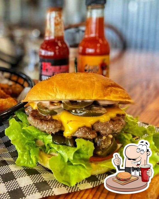 Menu at The Burger Barn, Cairns