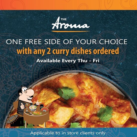 Aroma, East London - Restaurant menu, prices and reviews