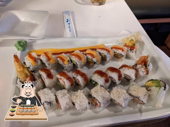 Menu at Kobi Q Sushi restaurant, Kansas City