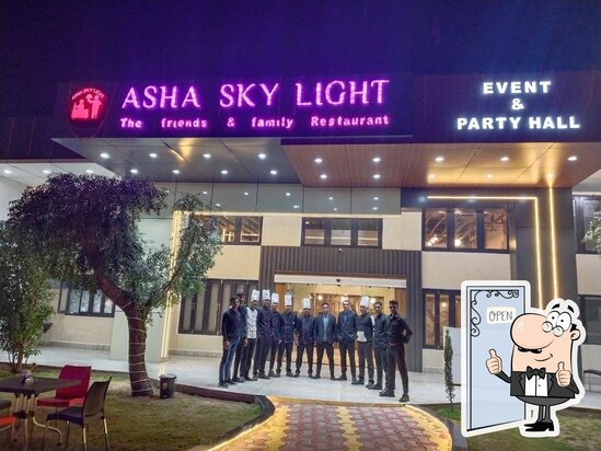 Menu at Asha Sky Light Friends and Family Restaurant, Jhansi