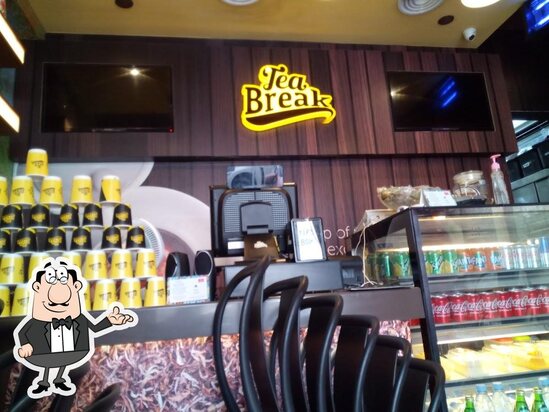 Menu at Tea Break Cafe, Abu Dhabi, Hamdan Bin Mohammed St