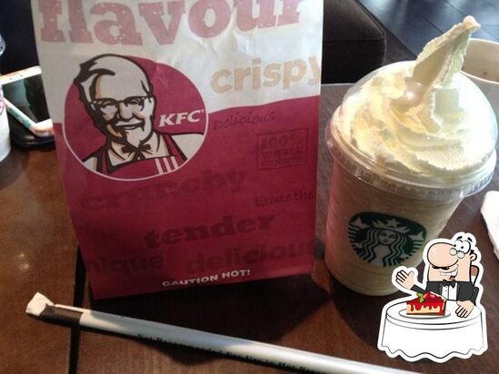 Menu at Starbucks Coffee, Chorley, Welcome Break