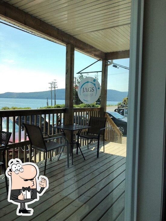 Menu at Jags Beanstalk cafe, Skidegate