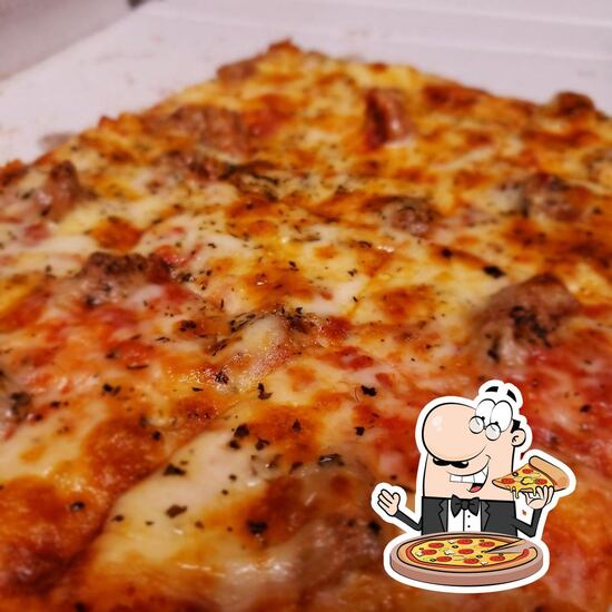 Menu at Anthony's Pizzeria, Manteno