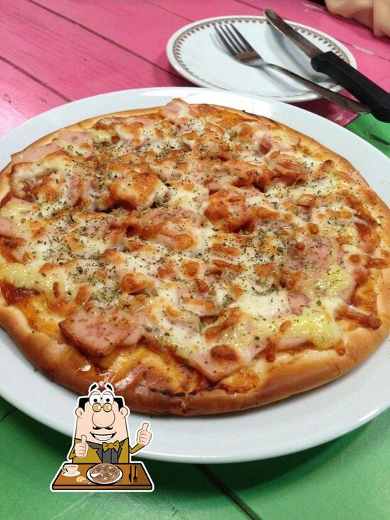Menu at Enjoy milk pizzeria, Bangkok