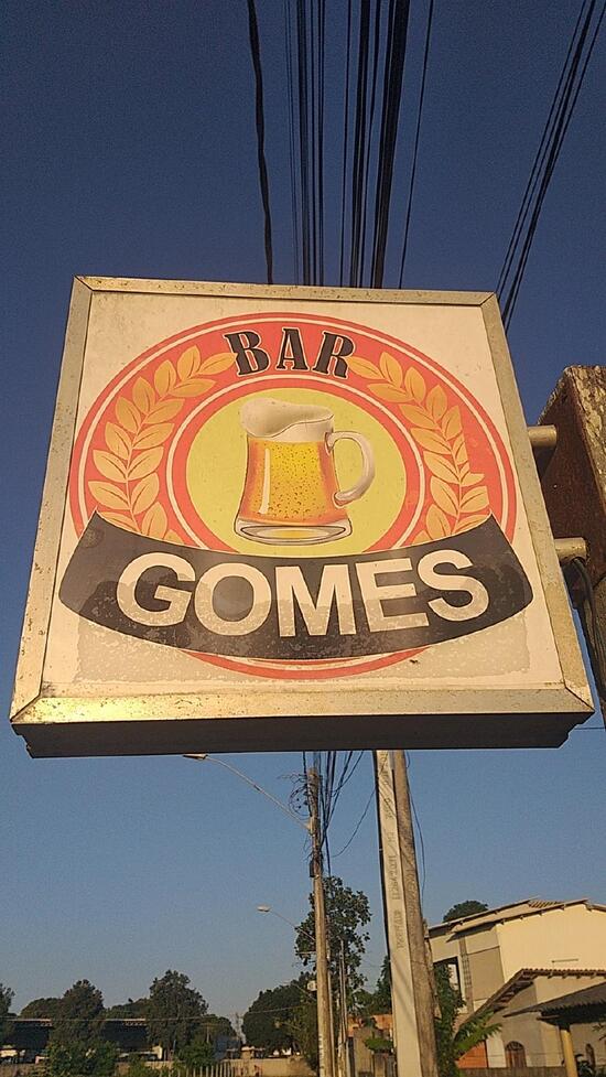 Menu at Gomes Bar, Linhares