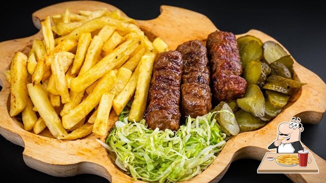 Menu at La MICI, Bucharest