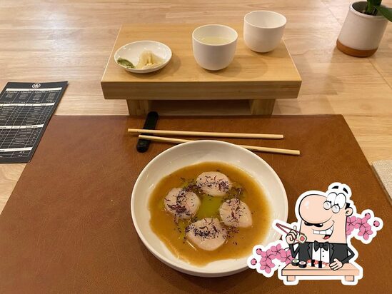 Menu at Haku - 白 by chef Yoshi, Ghent