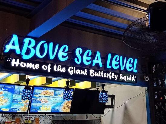 Menu at Above Sea Level restaurant, Makati, PobStacion L11 B4