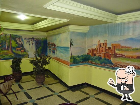 Menu au Café La Gazelle d'or مقىهى الغزالة الذهبية, Meknes