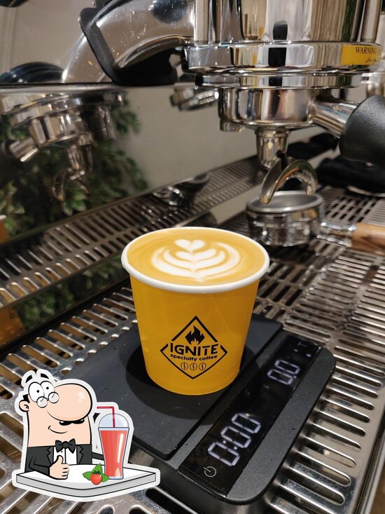 IGNITE specialty coffee cafe, Emiratos Árabes Unidos - Restaurant menu ...