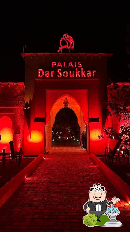 Menu au Palace Dar Soukkar - Restaurant & Cabaret club, Marrakech, Km 3