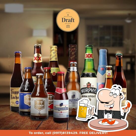 Menu at Draft Restaurant & Brewery, Taguig