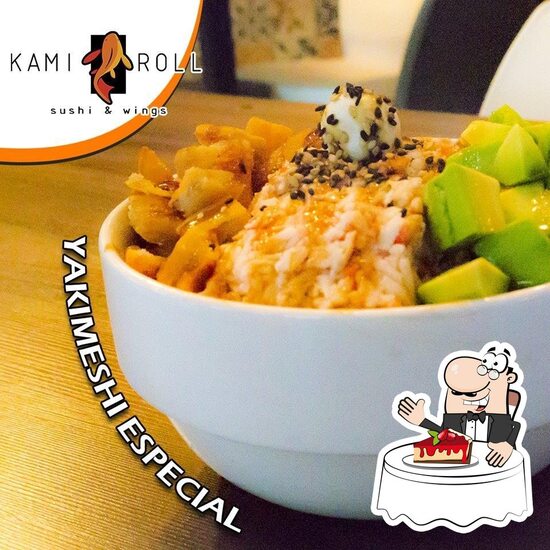 Menu at Sushi Kami Roll restaurant, Culiacán