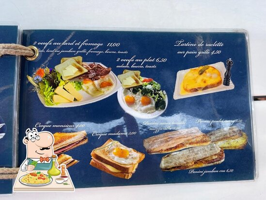 Menu au Chez Nadine, Port-Valais