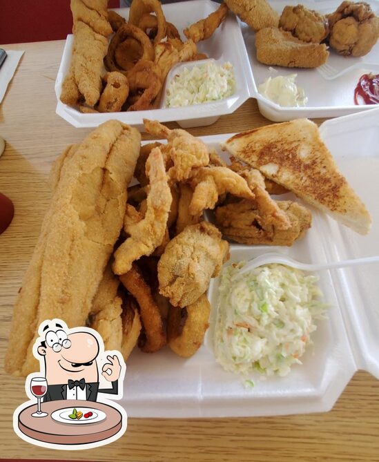 Menu at Lighthouse Seafood restaurant, Houston, S Richey St