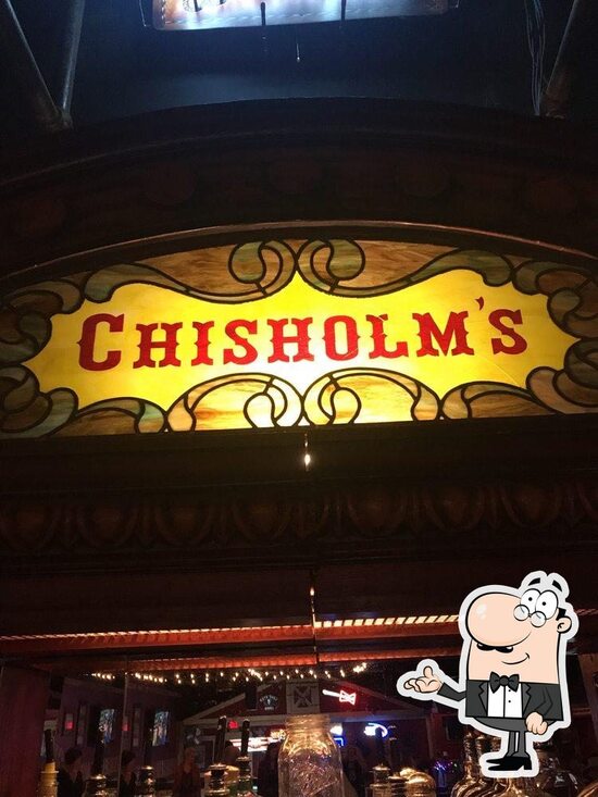 Menu at Chisholm's Saloon pub & bar, Oklahoma City