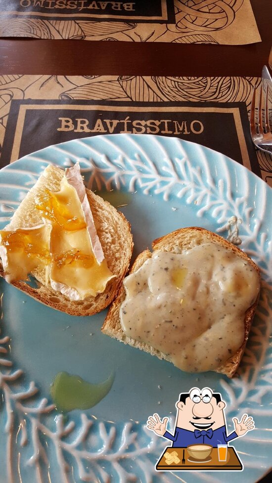 Menu em Bravissimo restaurante, Praia Grande