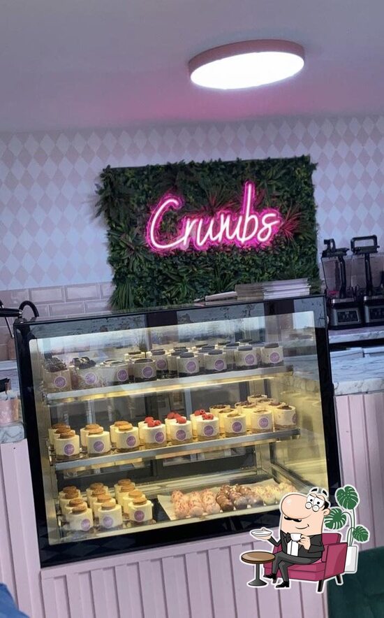 Menu at Crumbs, Bury Saint Edmunds