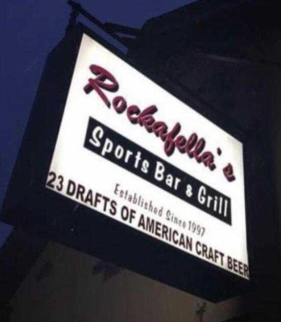 Menu at Rockafellas Sports Bar Gr, East Rutherford