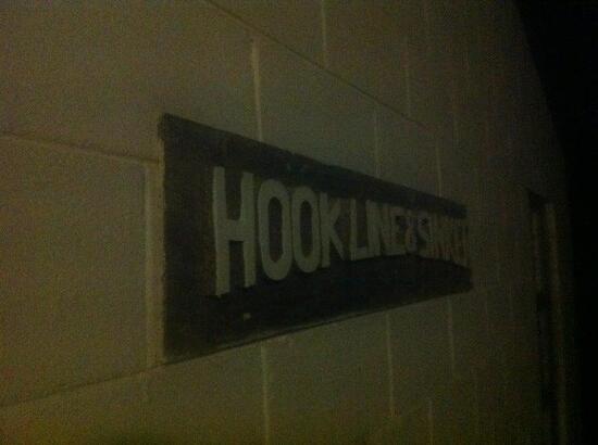 Menu at Hook Line & Sinker restaurant, Pringle Bay