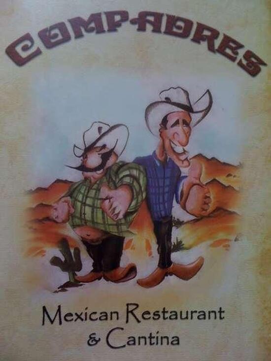 Menu at Compadres Mexican Restaurant, Siler City