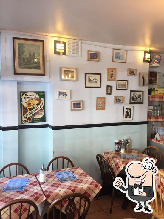 Menu at Blue River Cafe, London, 44 Northdown St