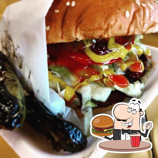 Deli Burger restaurant, Chihuahua, Av. Fedor Dostoievski 506 ...