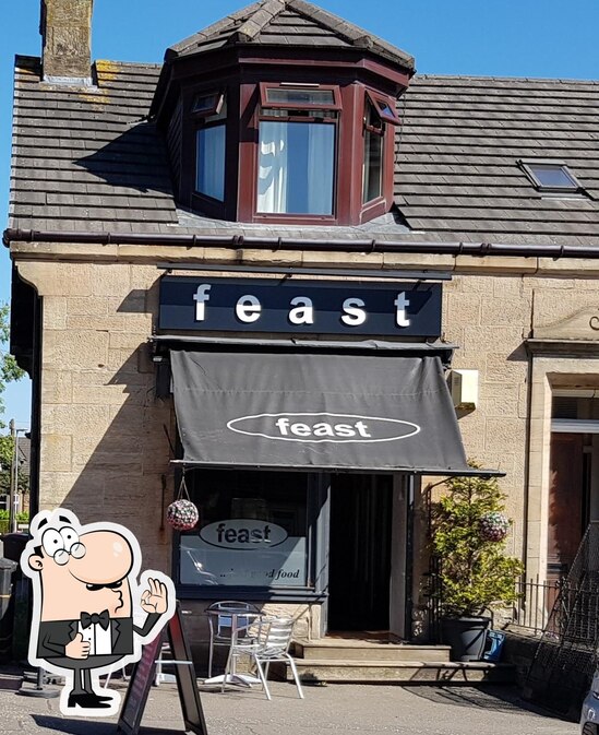Menu at Feast restaurant, Glasgow, 201 Cumbernauld Rd