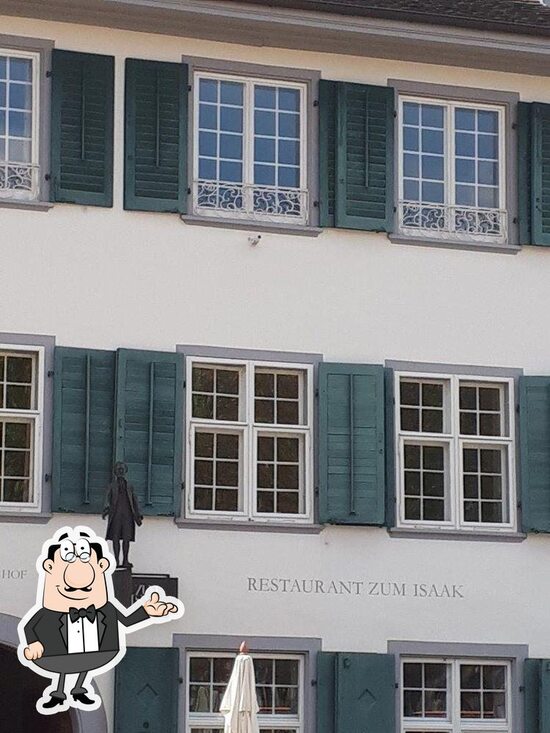 Menu at Zum Isaak, Basel