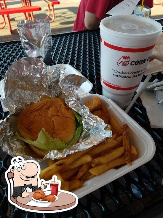 Menu at Cook Out fast food, Mount Airy