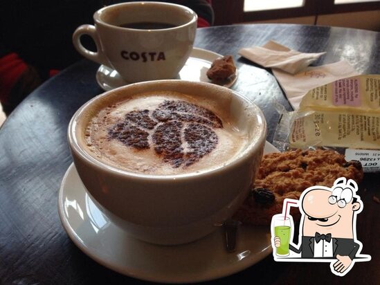 Menu at Costa Coffee, Johnstonebridge