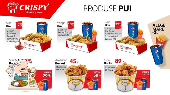 Menu at Crispy Food Moreni, Moreni
