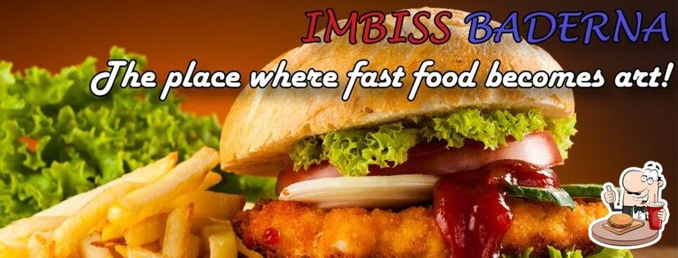 Menu at Fast Food Imbiss Baderna, Baderna