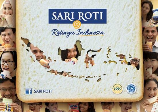Menu at Sari Roti, Pekanbaru