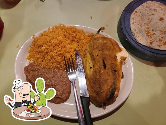 Menu at Tipico's restaurant, Dallas