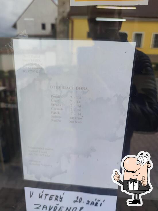 Menu at Bistro Lubik restaurant, Lubenec
