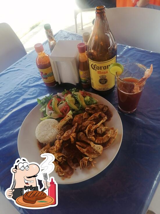 Menu at La Palmita restaurant, San Francisco Ocotlán