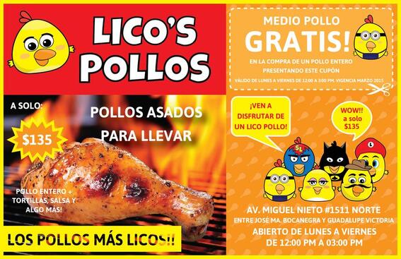 Licos Pollos restaurant, Monterrey - Restaurant reviews