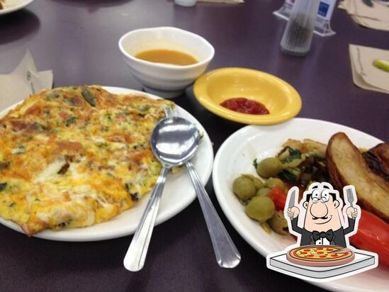 Menu at Sargent Dining Hall cafeteria, Evanston
