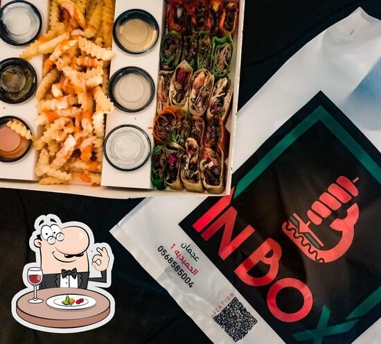 Menu at INBox restaurant, UAE