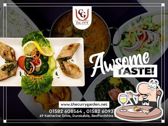 Menu at Curry Garden restaurant, Dunstable