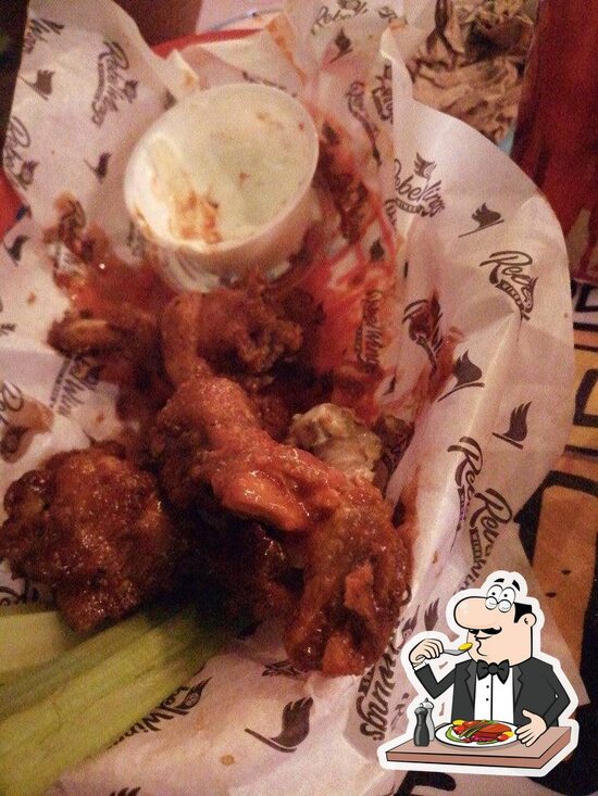 Carta del pub y bar Rebel Wings Kabah, Cancún, Av. Rodrigo Gómez Manzana 09