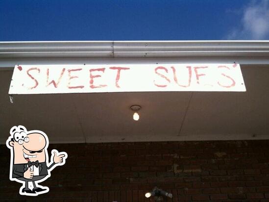 Menu at Sweet Sue's restaurant, Stanley