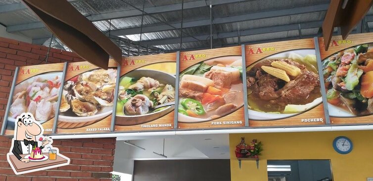 Menu at AA's Barbecue and Grill, Dauis